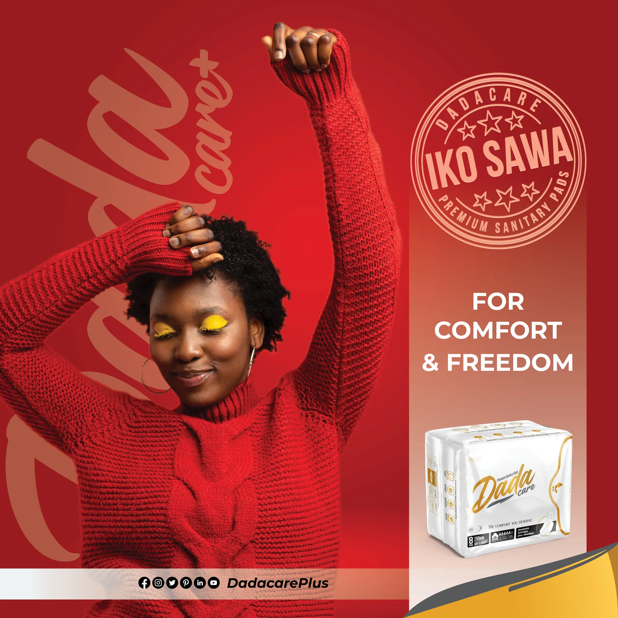 COMFORT & FREEDOM.